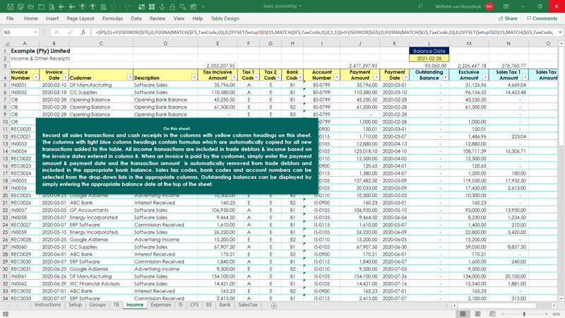 Neat Balance Sheet Format In Excel With Formulas For Private Limited Company Vendor Performance 
